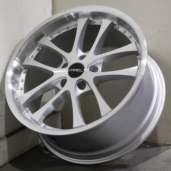 ARC Wheels AR5 Silver Machined– Wheels Outlet