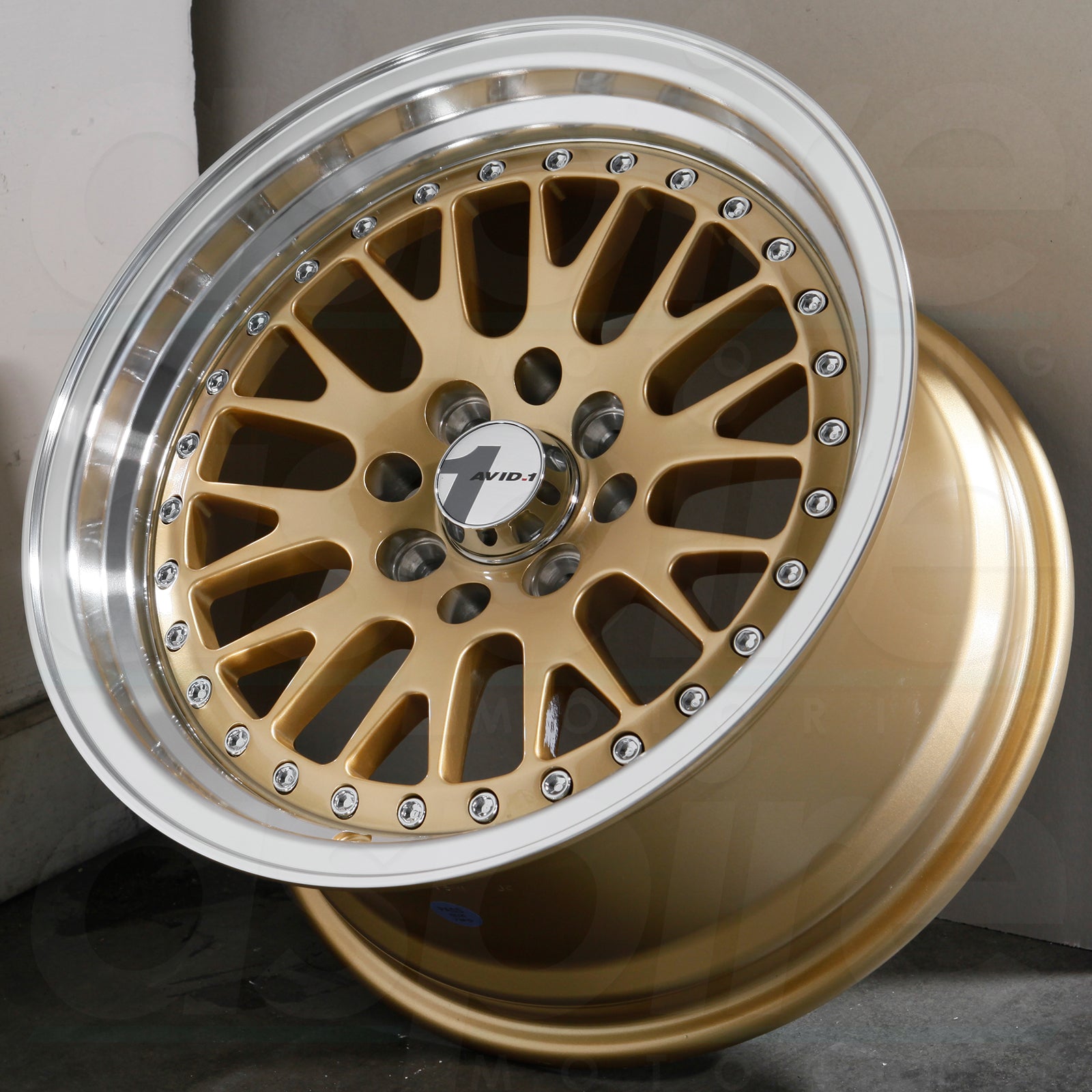 AVID1 Wheels AV12 Gold Machined Lip– Wheels Outlet