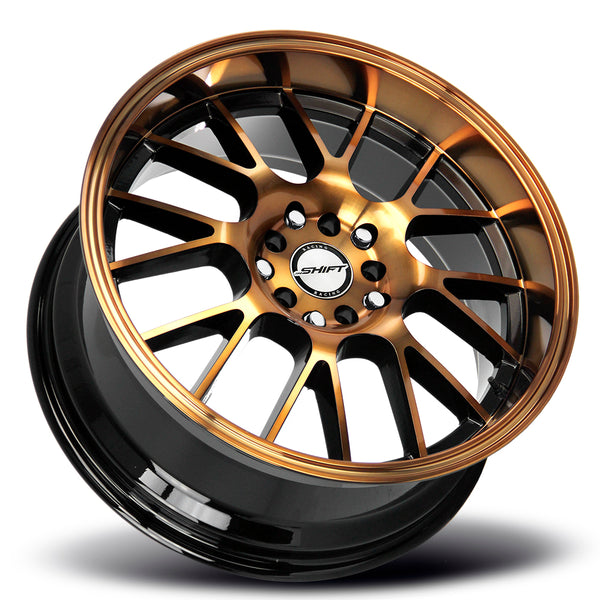 Shift Wheels H28 Crank Black Machine Bronze– Wheels Outlet